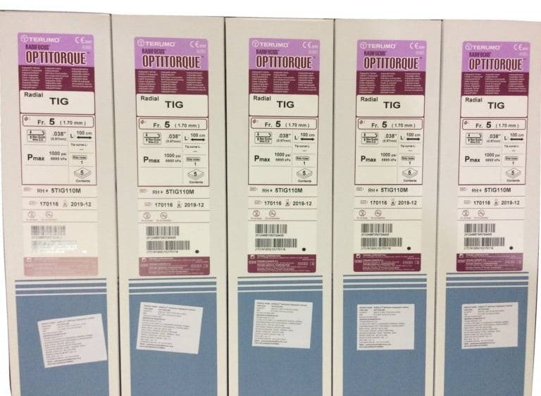 Terumo Radial TIG 5Fr 110Cms - Tiger Catheters in India - Surgimedex.in