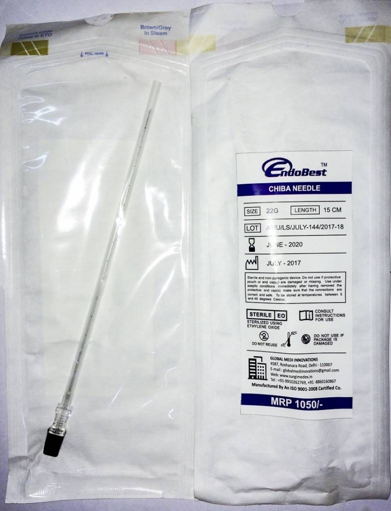 Chiba Needle for LA and Biopsy/Aspiration, Disposable - Surgimedex.in