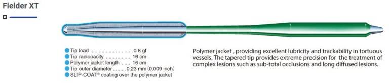 FIELDER XT PTCA GUIDE WIRE : BUY ONLINE IN INDIA - Surgimedex.in