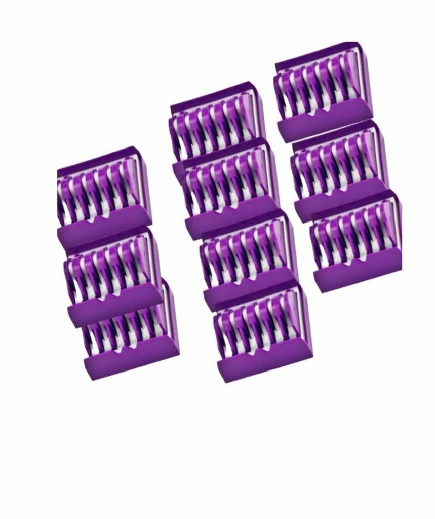 PROLOCK Purple Polymer Ligation Clips LARGE - Box of 14